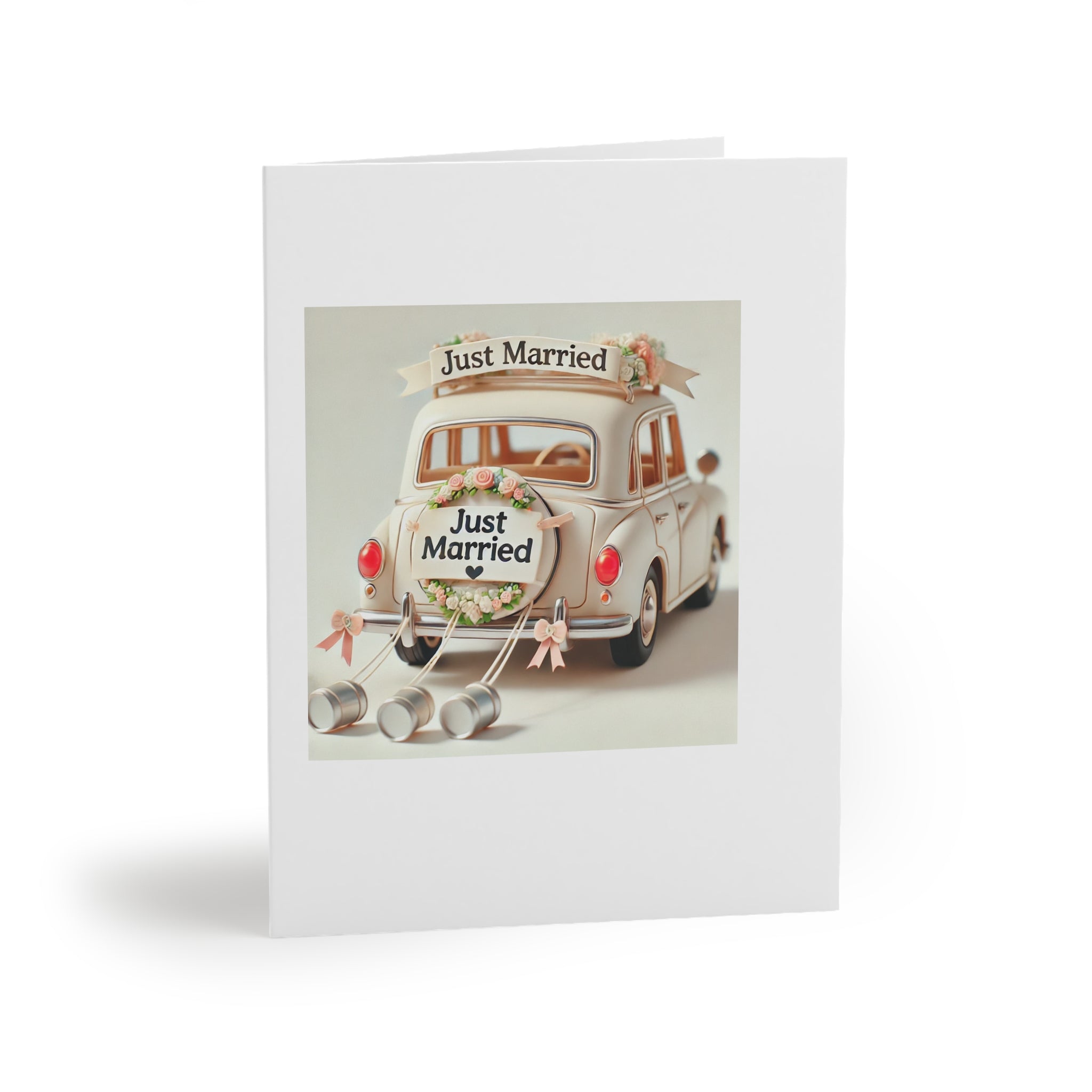Just Married Greeting cards (8, 16, and 24 pcs) – PingQuack, Penguin ...
